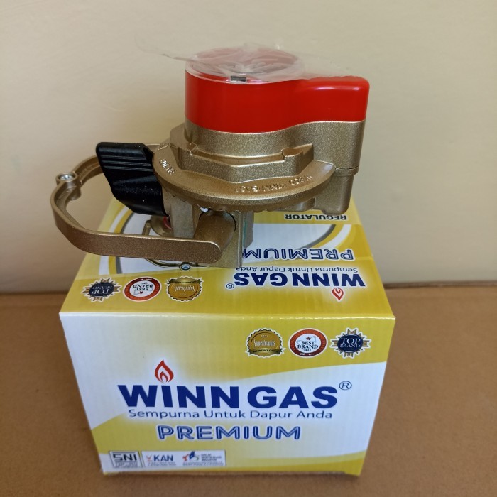 Jual Regulator winn gas W800 M Original pengunci keamanan ganda ...