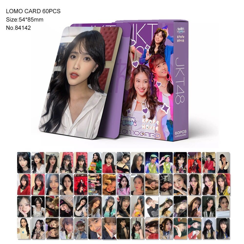 Jual [60Pcs] Pack Photocard Jkt48 Purple Selca Album Lomo Card Photo ...