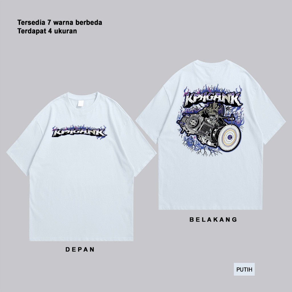 Jual T SHIRT KPH GANK V. 2 BY KAOSSIMPLE09 LIMITED EDITION | Shopee ...