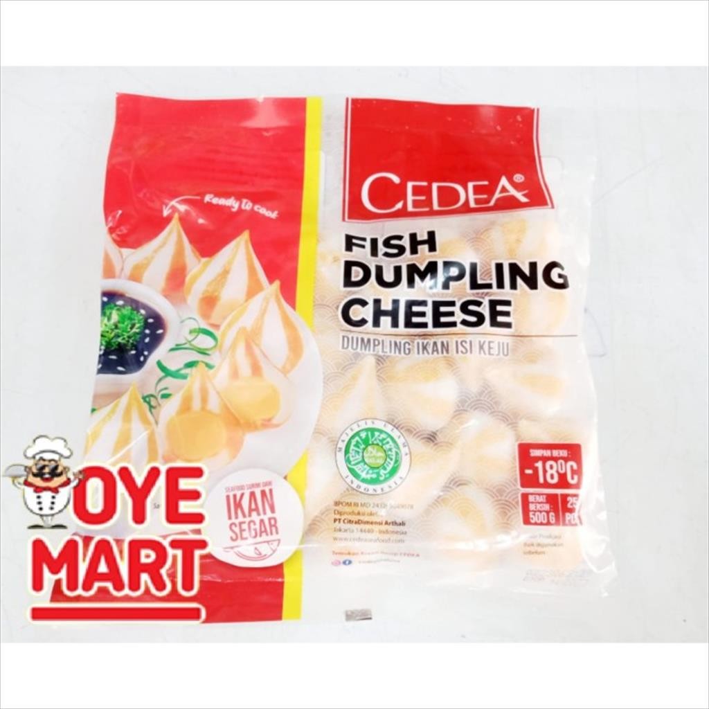 Jual CEDEA CHEESE DUMPLING 500GR CEDEA PANGSIT IKAN KEJU / SUKI ...