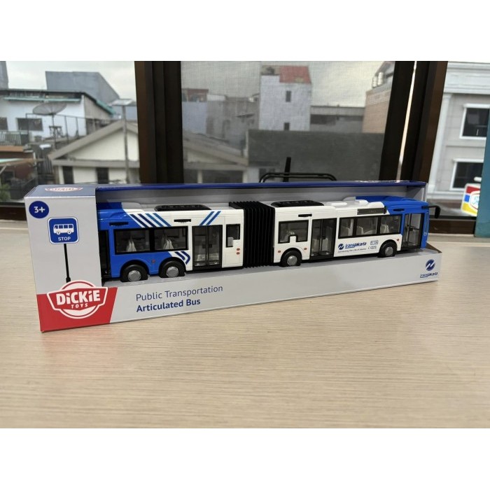 Jual Bus Gandeng Transjakarta Biru Simba Dickie Toys Public ...