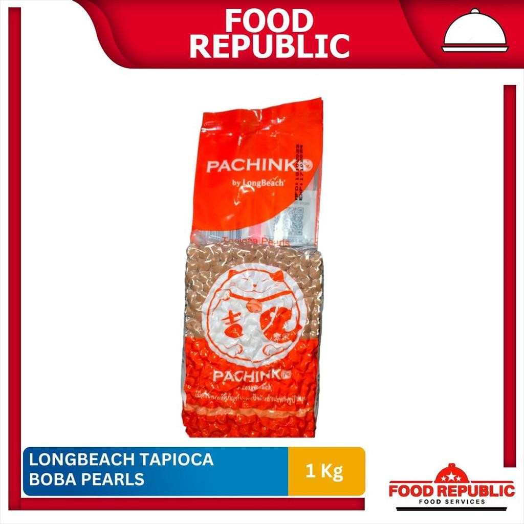 Jual Longbeach Pachinko Tapioca Pearl Boba 1 Kg Long Beach Bubble Drink ...