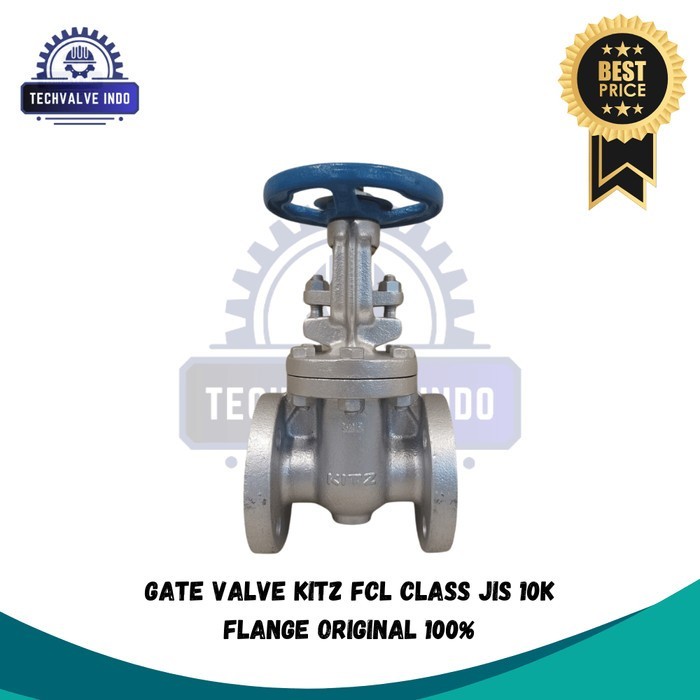 Jual GATE VALVE FCL KITZ 2" INCH JIS 10K CAST IRON ORIGINAL | Shopee Indonesia