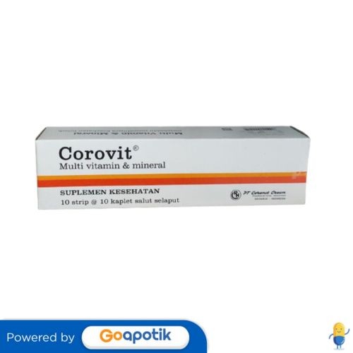 Jual Corovit Box Isi 100 Tablet | Shopee Indonesia