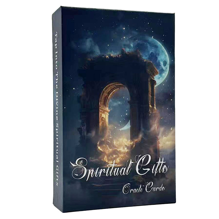 Jual Tarot Deck Spiritual Gifts Oracle Cards 12x7cm,56-Cards Divination ...
