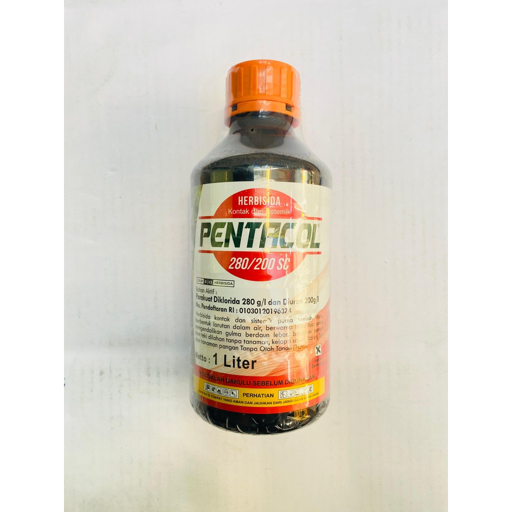 Jual Herbisida PENTACOL 280/200SC pengendali gulma daun sempit lebar ...