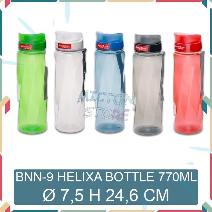 Jual BUNTON Lion Star Basic Home BNN-9 Helixa Bottle 770ml Botol Minum Air LionStar Plastik ...