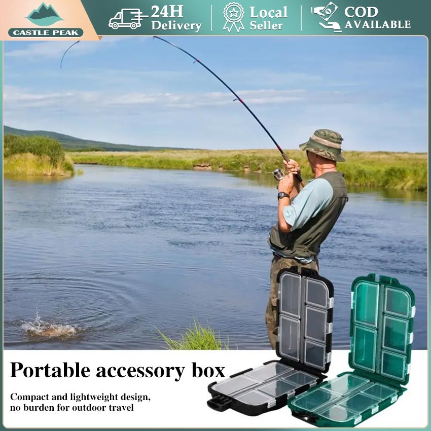 Jual Mini Fishing Box Kotak Portabel Organizer Alat Pancing Lure Kail Kotak Alat Pancing Tingkat ...