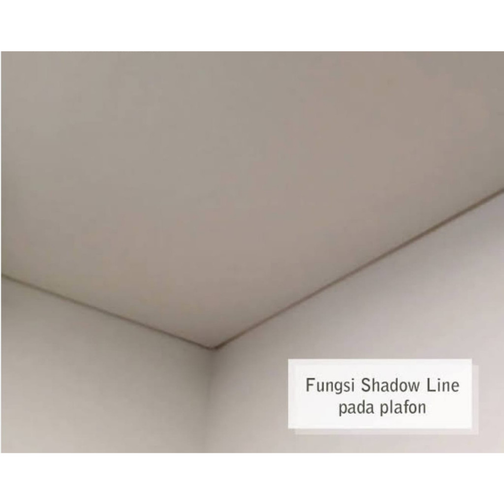 Jual SHADOW LINE SUDUT PLAFON LIS LIST PLAVON GYPSUM HARGA PER 1PCS ...