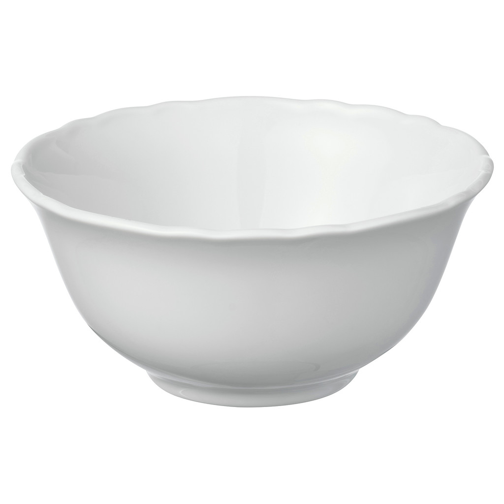 Jual Salin Mangkuk Nasi Saji Estetik Besar Porselen Putih 13 cm Mangkok ...