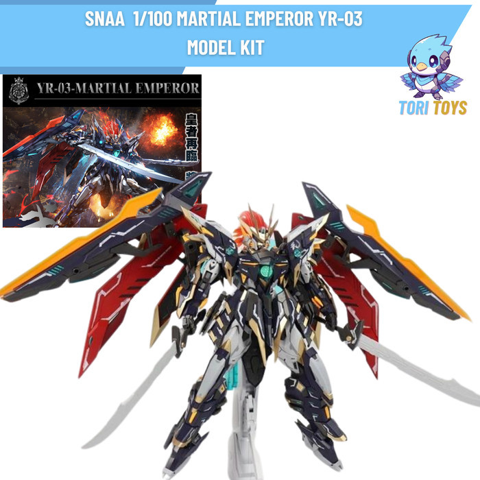 Jual MG 1/100 Martial Emperor YR-03 SNAA Model Kit Robot | Shopee Indonesia