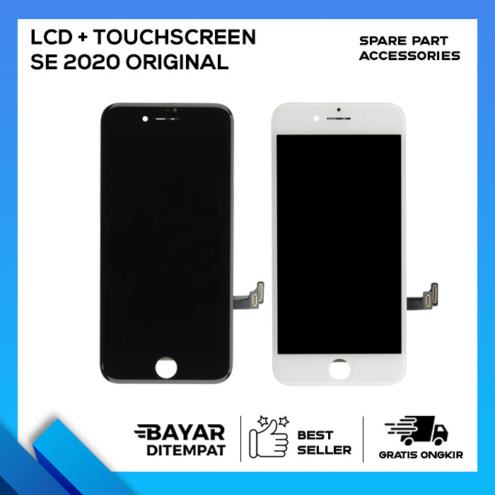 Jual LCD + TOUCHSCREEN SE 2 / SE 2020 ORIGINAL COPOTAN | Shopee Indonesia