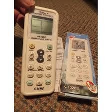 Jual Remote AC GSF K 1028 E GSF K1208E K-1208-E | Shopee Indonesia