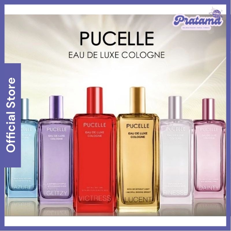 Jual Pucelle Eau De Luxe Cologne 100ml - Parfume - Minyak Wangi Kaca ...