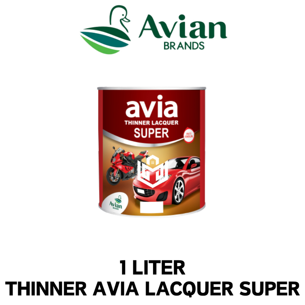 Jual Avia Thinner Lacquer Super 1 Liter / AVIAN BRANDS | Shopee Indonesia