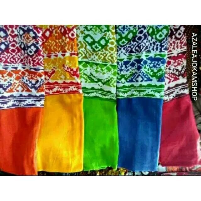 Jual Selendang tari Batik ANAK & DEWASA / selendang tari batik / sampur ...