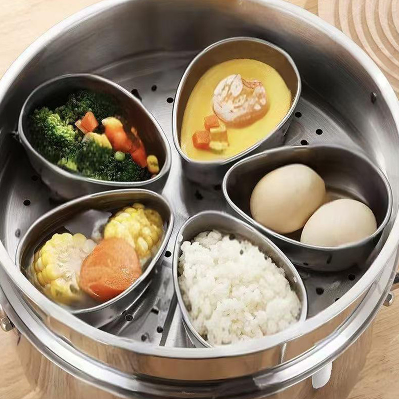 Jual Wadah Kukus Makanan Wadah Kukus Stainless 304 Serbaguna/ Mangkuk ...