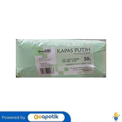 Jual Onemed Kapas Putih Pack 50 Gram | Shopee Indonesia