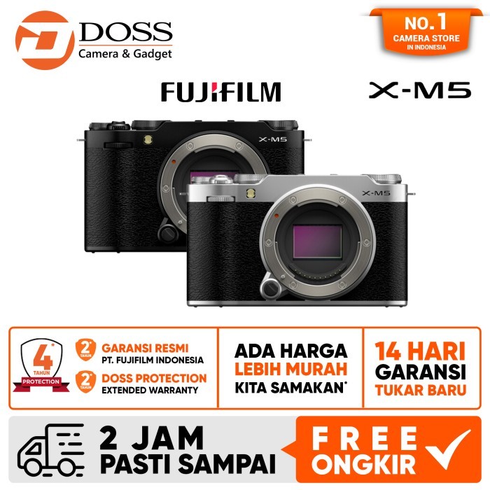 Jual Fujifilm XM5 Body Only Fuji X-M5 XM 5 Mirrorless Camera | Shopee ...