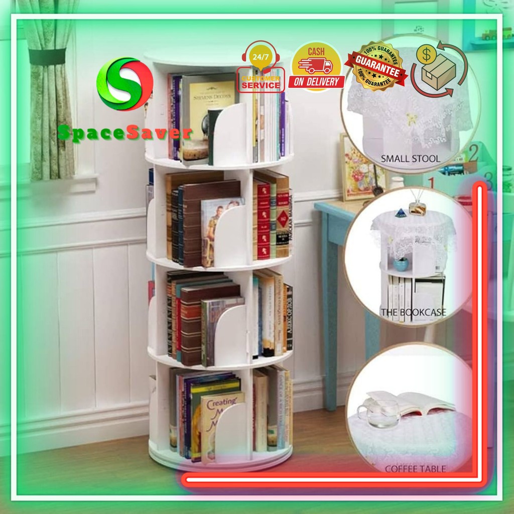 Jual SpaceSaver - Rak Buku Susun Bulat dan Kotak Dapat Berputar ...