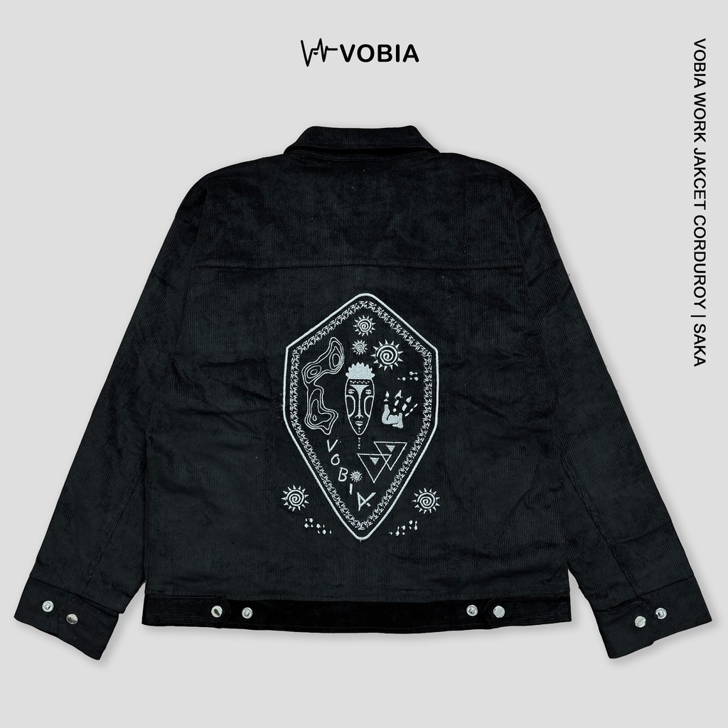 Jual Vobia Work Jacket Boxy Corduroy - Saka | Shopee Indonesia