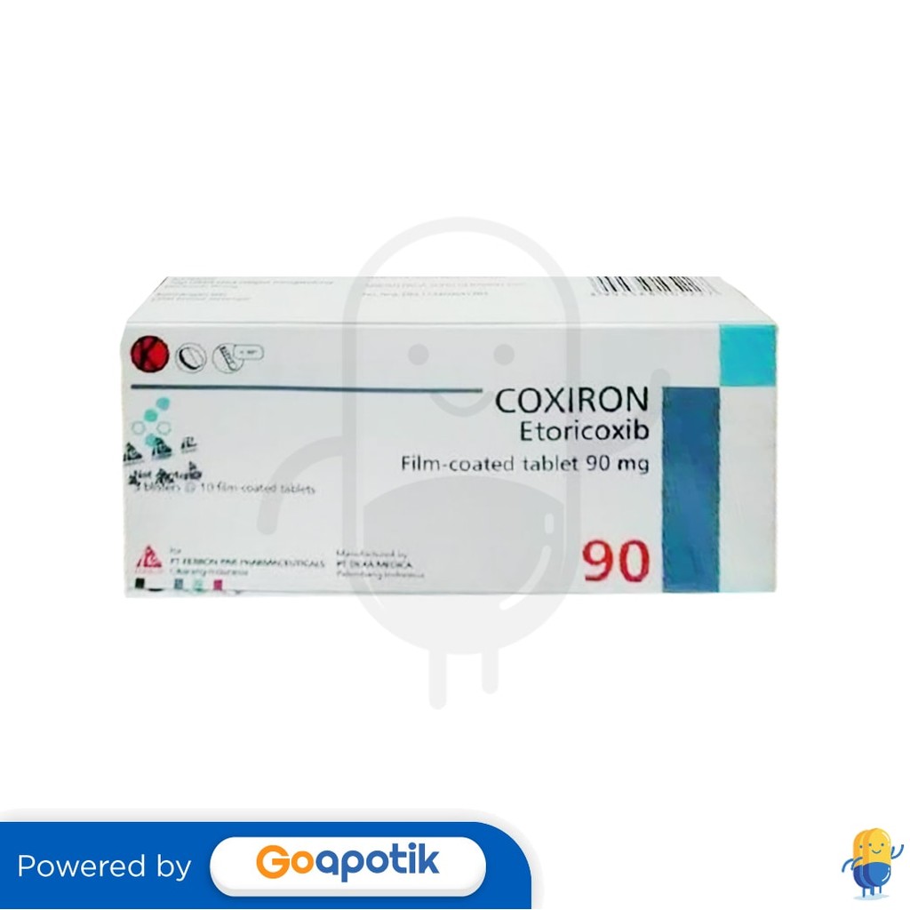 Jual Coxiron 90 Mg Box 30 Tablet | Shopee Indonesia