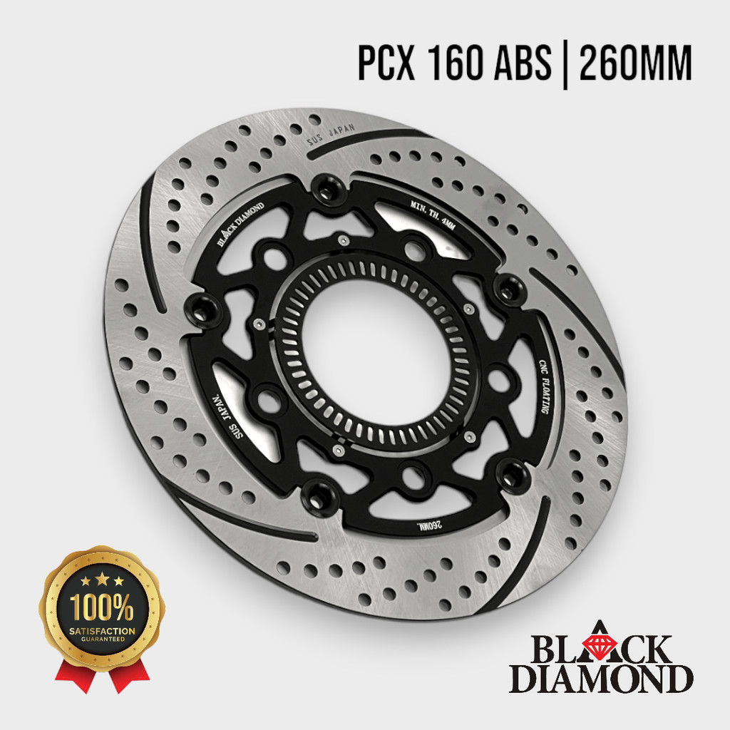 Jual Black Diamond - Front Disc Brake PCX 160 ABS CBS 260mm Semi ...