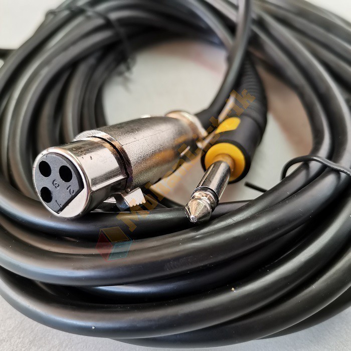 Jual KABEL MIC MICROPHONE PANJANG 5 Meter / 10 Meter / 15 Meter ...