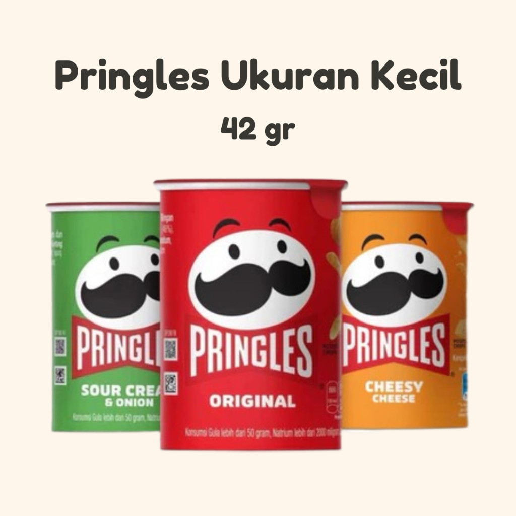 Jual TERMURAH !! 12 PCS PRINGLES Ukuran Kecil 42gr / Cemilan Camilan ...