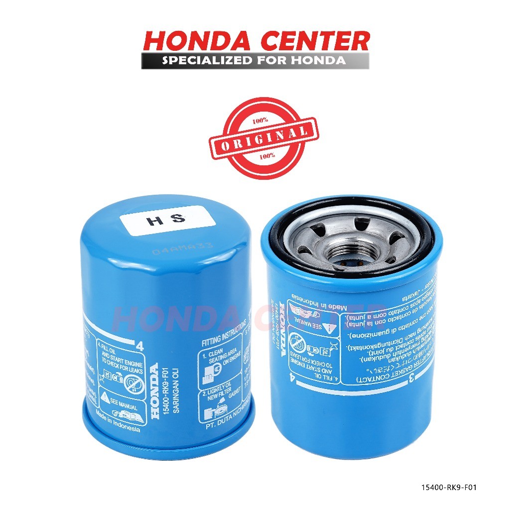 Jual Filter Saringan Oli Mobil Honda Accord Brio Brv Civic Crv City ...