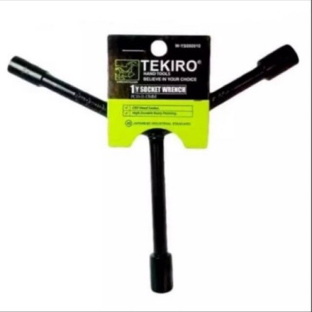 Jual Kunci Sock Y TEKIRO 8 9 10 11 12 13 14 17 PENDEK Hitam / Shock ...