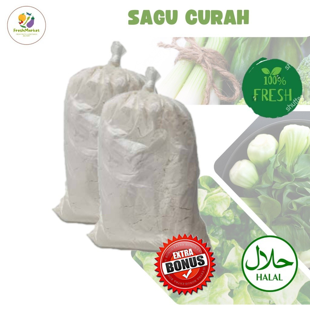 Jual Tepung Sagu / Tepung Aci Curah 1kg Sayurinstant | Shopee Indonesia