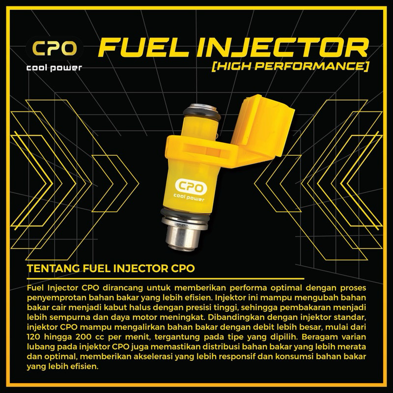 Jual INJECTOR INJEKTOR CPO RACING YAMAHA NMAX OLD VIXION NEW NVA NVL R15 OLD XABRE MIO J MXKING ...