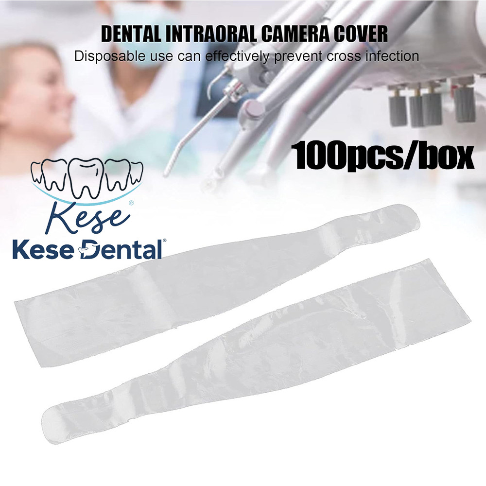 Jual Kesedental 100Pcs/Box Disposable Intraoral Camera Sheath Dental ...