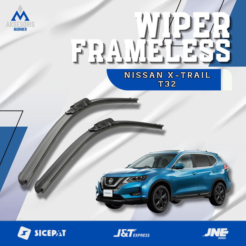 Jual Wiper Mobil Nissan X-Trail Xtrail T32 - 1 Set Kiri Kanan – Model ...
