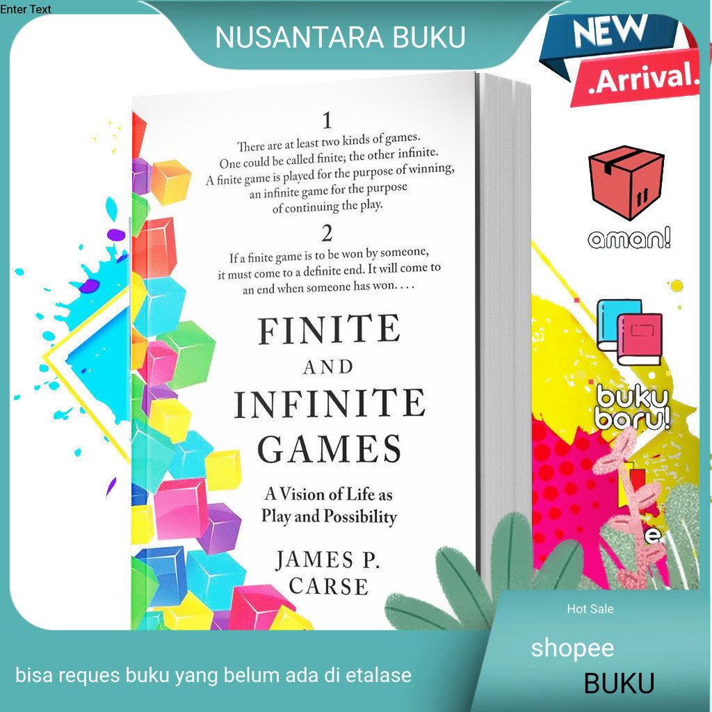 Jual Buku Finite and Infinite Games by James Carse | Shopee Indonesia