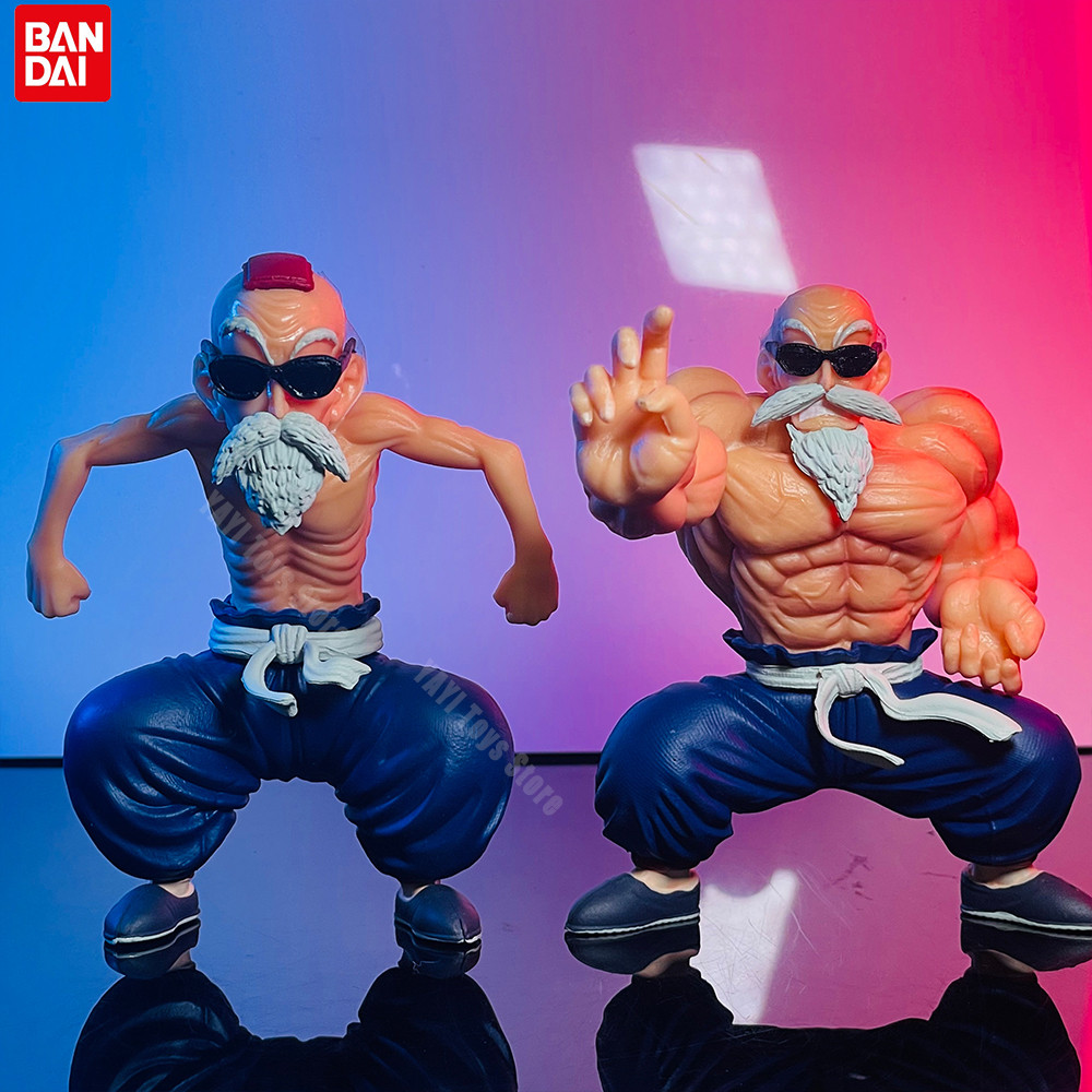 Jual New Anime Dragon Ball Figure Master Roshi Action Figure Muscle ...