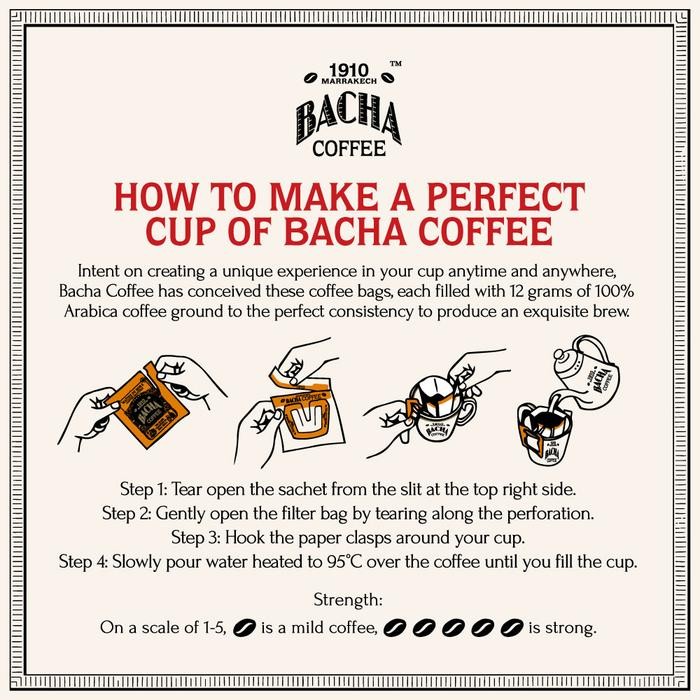Jual Bacha Coffee | 1910 Fine Flavoured, 100 Arabica Beans, Medium ...