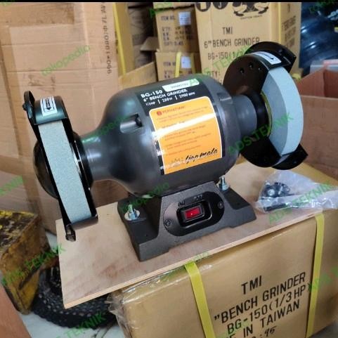 Jual Mesin Gerinda duduk 10"3 phase BENCH GRINDER tjap mata | Shopee ...