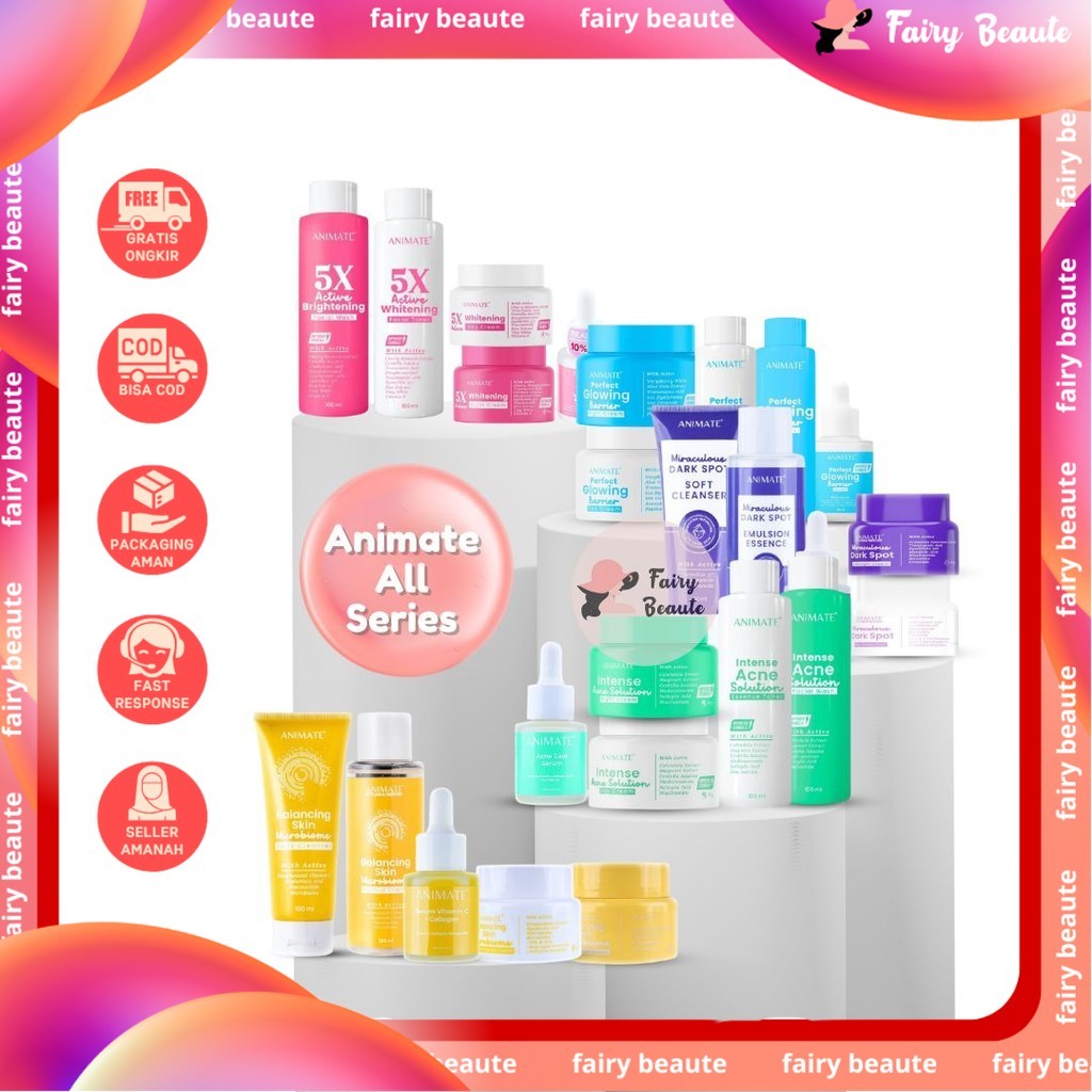 Jual Animate All Produk Whitening, Glowing, Acne, anti aging, dark spot ...
