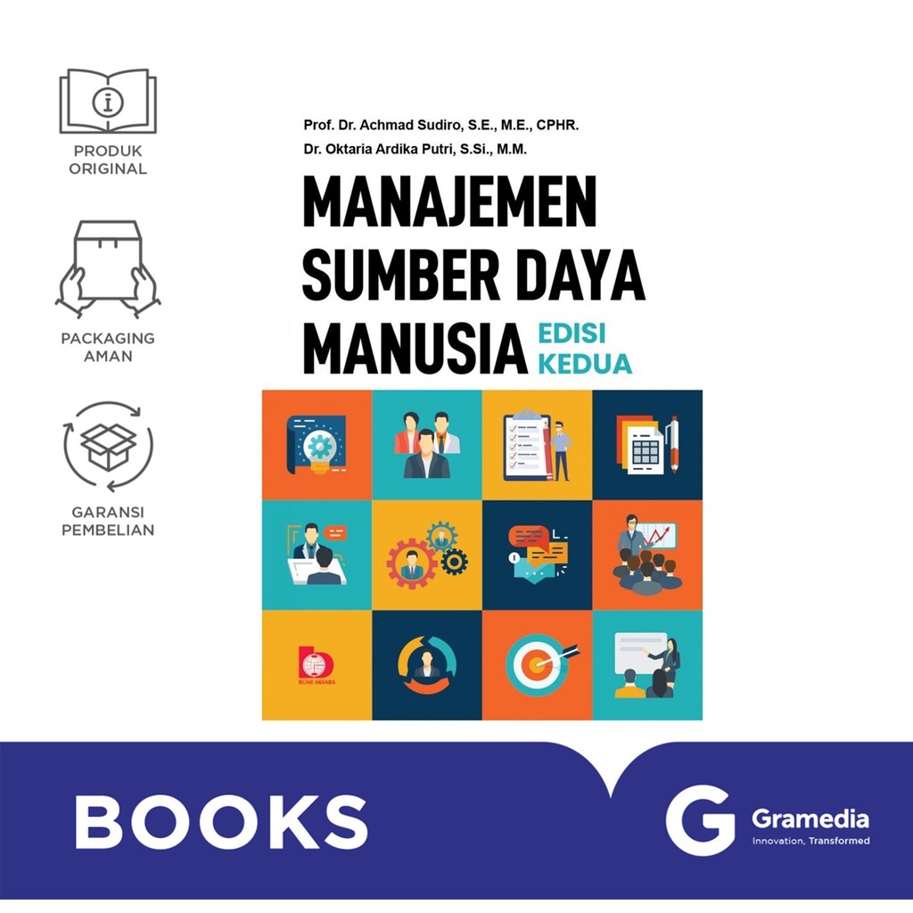 Jual Manajemen Sumber Daya Manusia Edisi Kedua (Prof. Dr. Achmad Sudiro ...