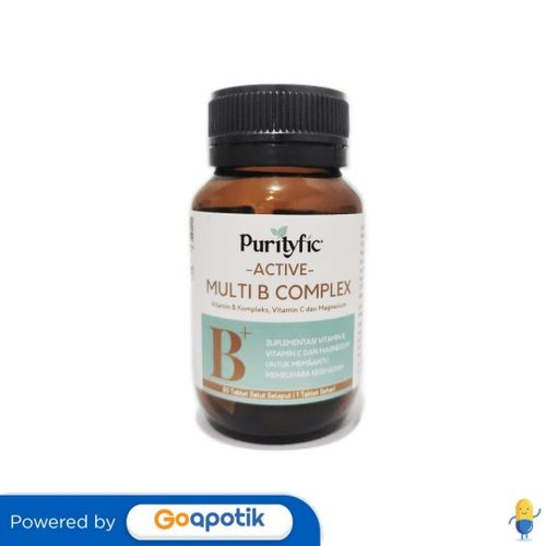 Jual Purity Active Multi B Complex Botol 30 Tablet | Shopee Indonesia