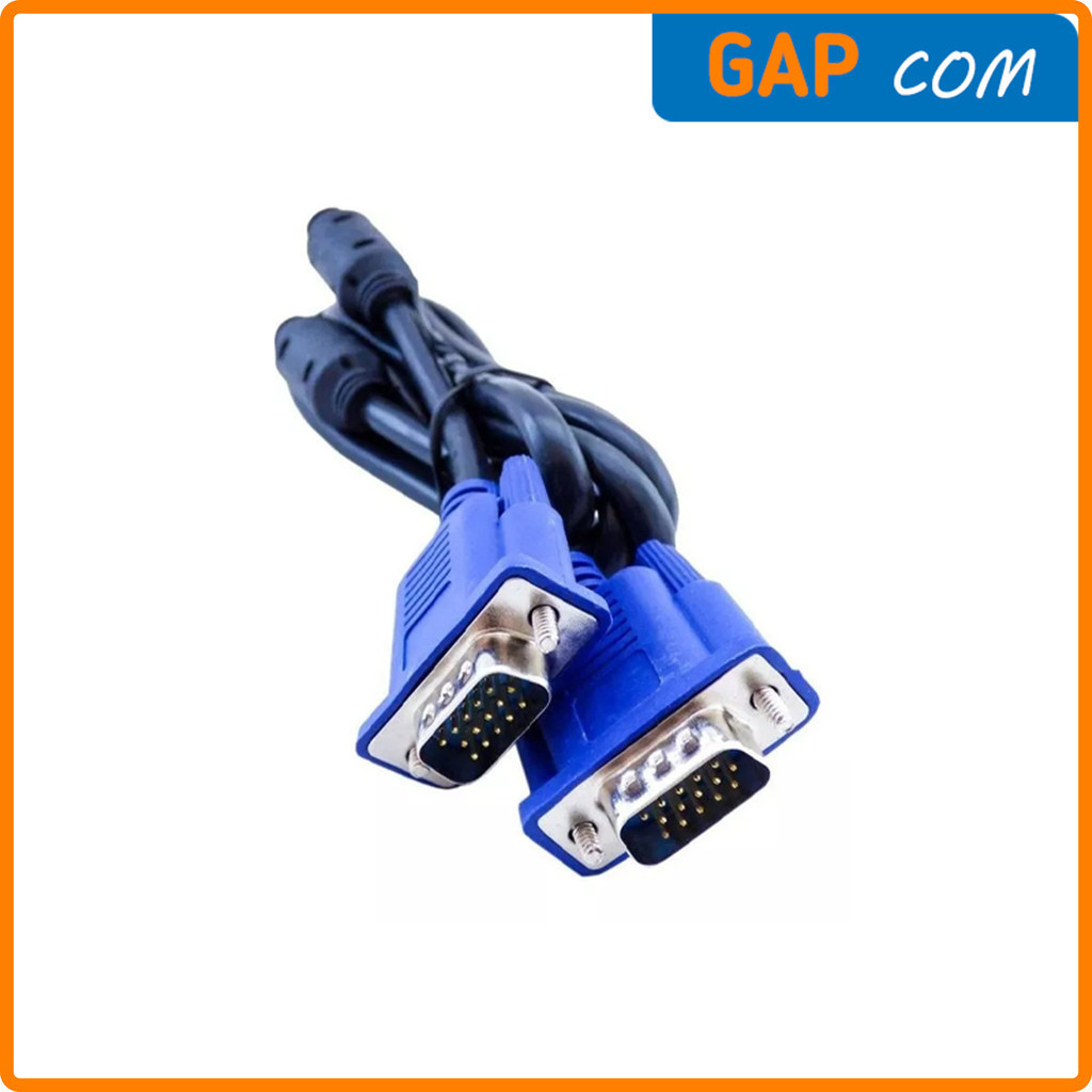 Jual Kabel VGA Monitor LED Proyektor 1.5m High Quality Cable (OEM ...