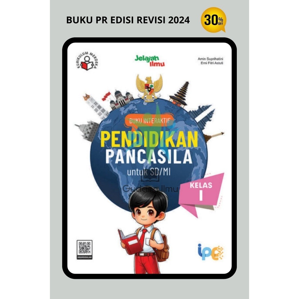 Jual Buku Interaktif PPKN ( EDISI REVISI) SD/MI Kelas 1 Semester 1&2 Kurikulum Merdeka Intan ...