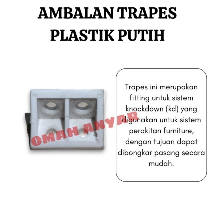 Jual Ambalan Trapes Plastik Joint Double Lemari CV Megah Jaya | Shopee ...