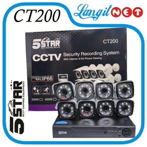 Jual CCTV CAMERA 8 IN 1 5STAR CT200 | Shopee Indonesia