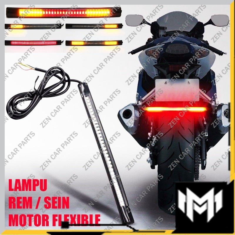 Jual Lampu Led Strip Flexible Rem Sen Sein Motor Mobil Fleksibel Brake ...