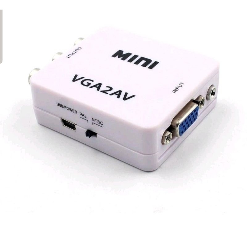 Jual Mini Converter RCA / AV to VGA / VGA to AV / AV to HDMI / HDMI to ...