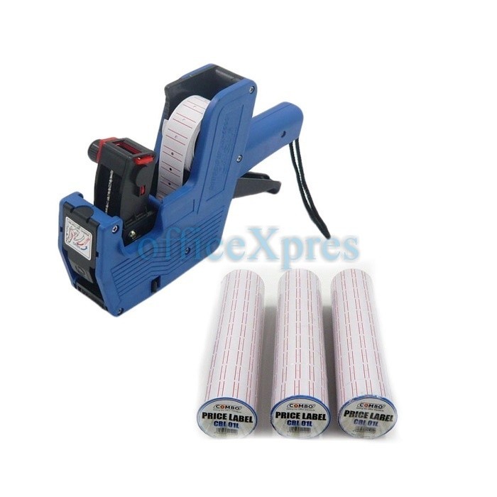 Jual Mesin Alat Label Harga 2 baris 8 digit / Mesin Alat Label Harga 1 ...