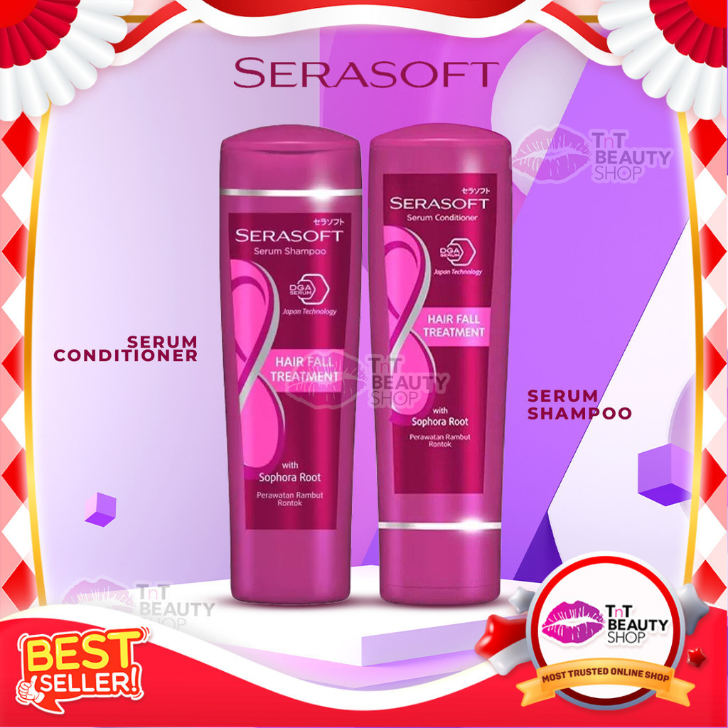 Jual Serasoft Hair Fall Treatment Series - Shampoo 170 mL - Conditioner ...